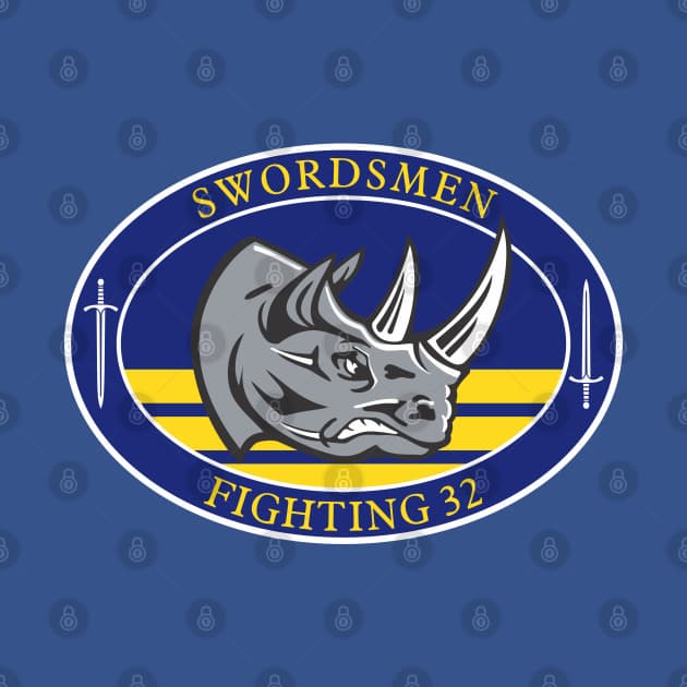 VFA-32 Swordsmen - Rhino - Vfa 32 Swordsmen Rhino - T-Shirt | TeePublic