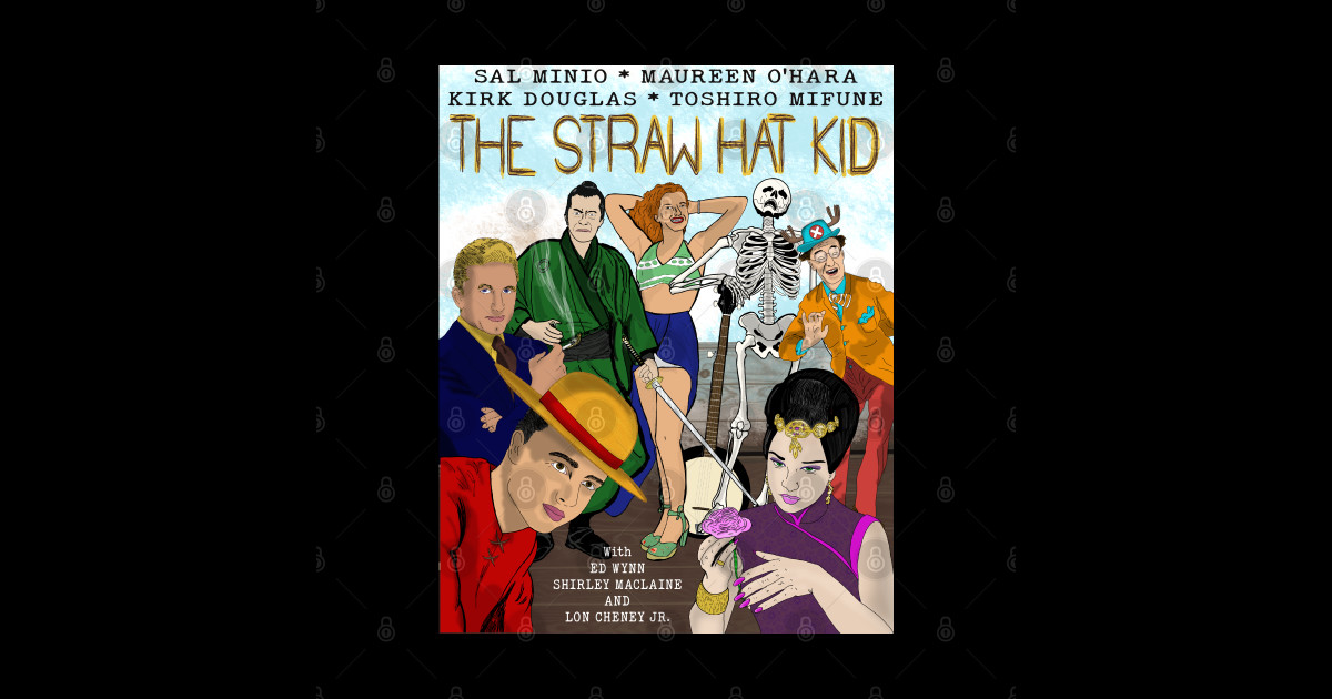 The Straw Hat Kid - One Piece - Sticker | TeePublic