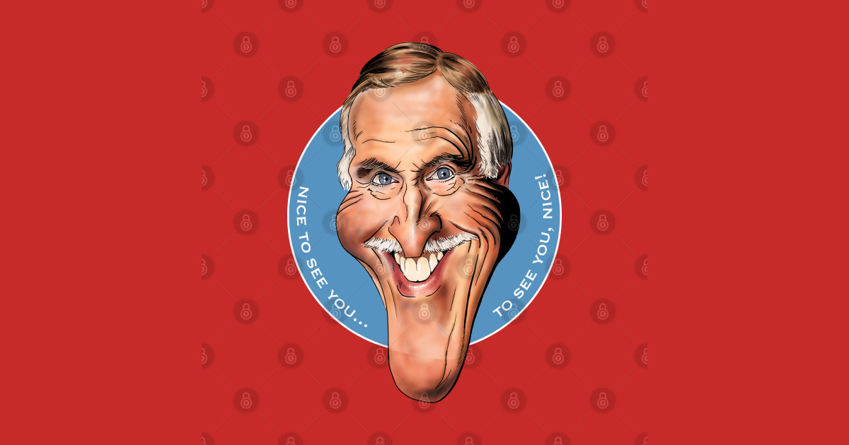 Bruce Forsyth cartoon - Bruce Forsyth - T-Shirt | TeePublic