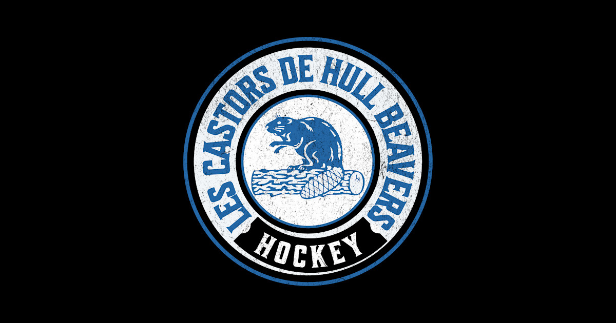 Vintage Beaver Logo Defunct Hockey Team Hull Beavers - Beavers ...