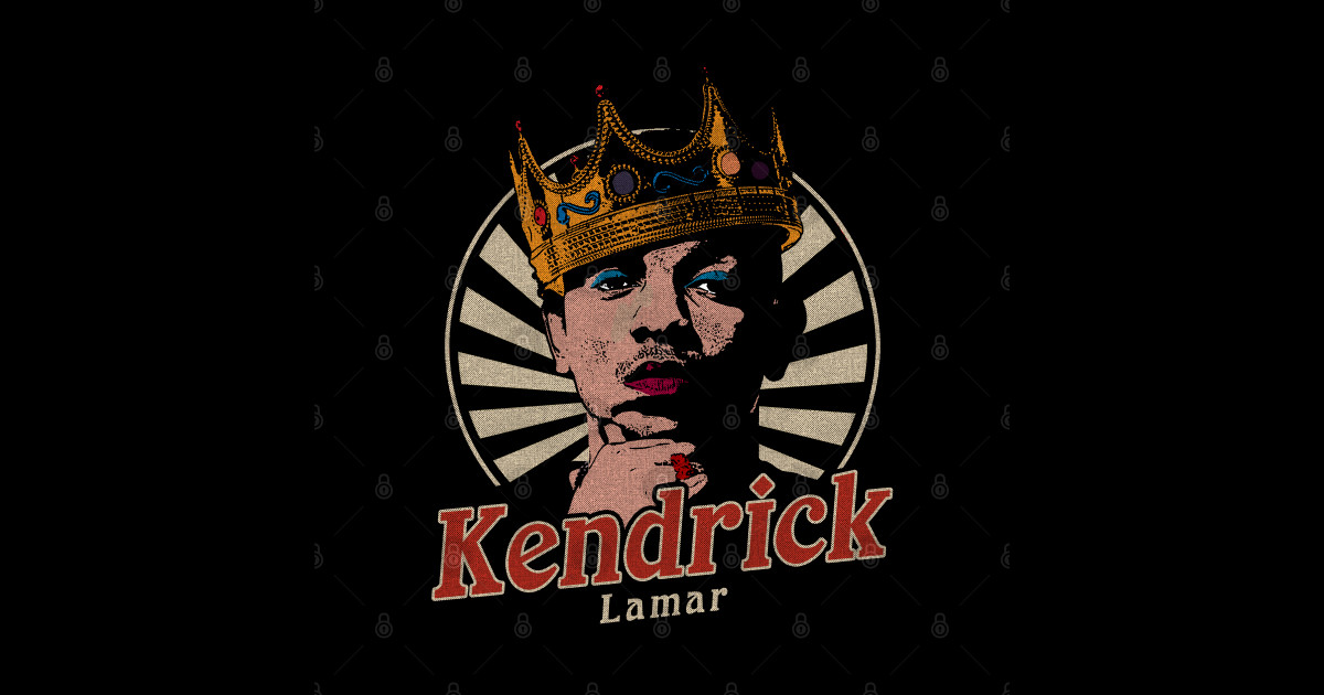 Pop Art 80s Kendrick Lamar - Kendrick Lamar - Sticker | TeePublic