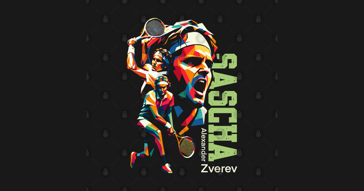 Alexander Zverev WPAP - Zverev - T-Shirt | TeePublic