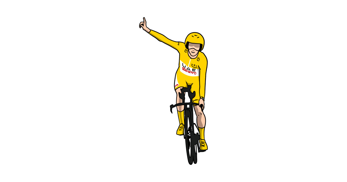 Itt pogacar - Tadej Pogacar Time Trial - T-Shirt | TeePublic
