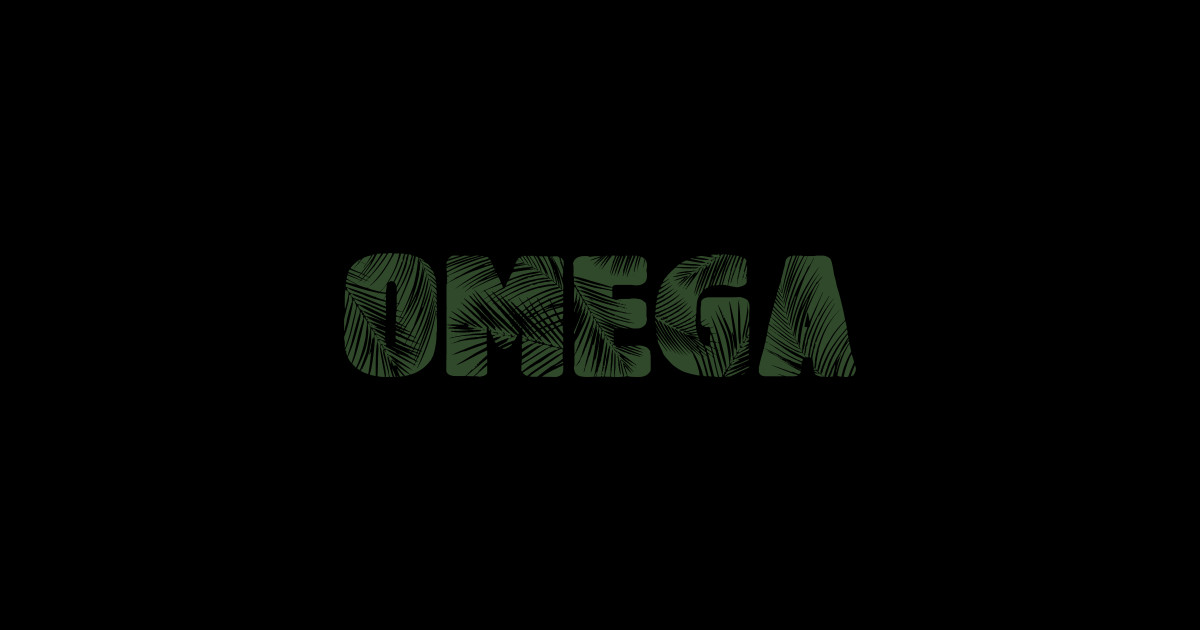 Omega Leaf Letters - Panhel - Posters and Art Prints | TeePublic