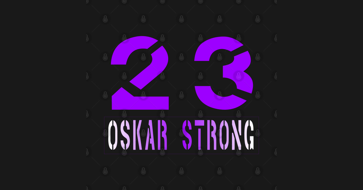 oskar strong 23 - Oskar Strong - T-Shirt | TeePublic