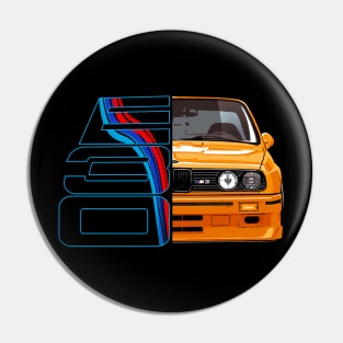 Bmw M3 E30 Classic Car Pins and Buttons for Sale | TeePublic