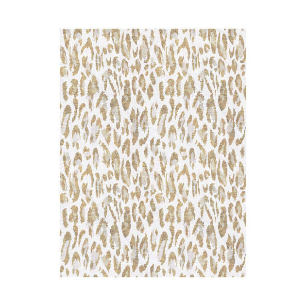 Animal skin leopard beige vintage texture - Animalier - T-Shirt | TeePublic
