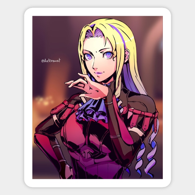 Constance Von Nuvelle - Ashen Wolves - Sticker | TeePublic