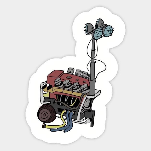 Dbd Generator - Dead By Daylight - Sticker | TeePublic