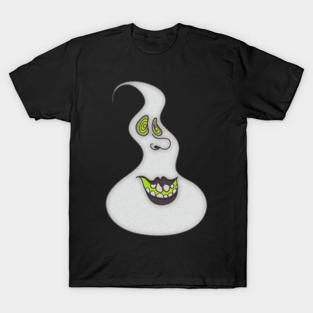 Halloween Goofy Ghost Face - Halloween - T-Shirt | TeePublic