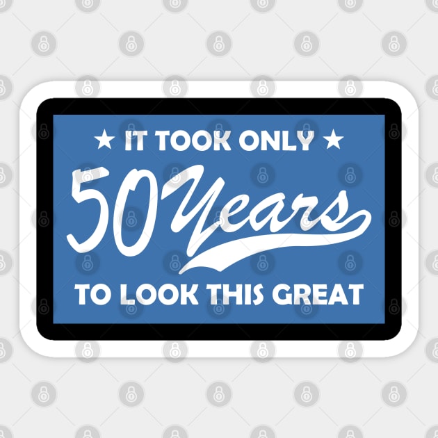 50 year old celebration funny slogan - 50 Years Old Birthday Gift ...
