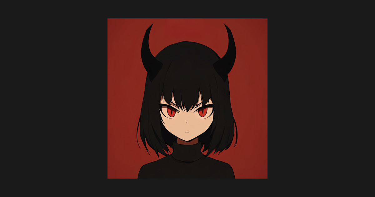 Demon | Anime style - Demon - T-Shirt | TeePublic