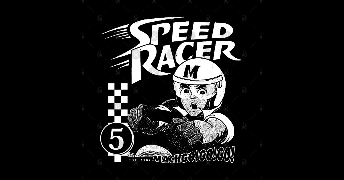 SPEED RACER MACH 5 - Mach 5 Speed Racer - Sticker | TeePublic