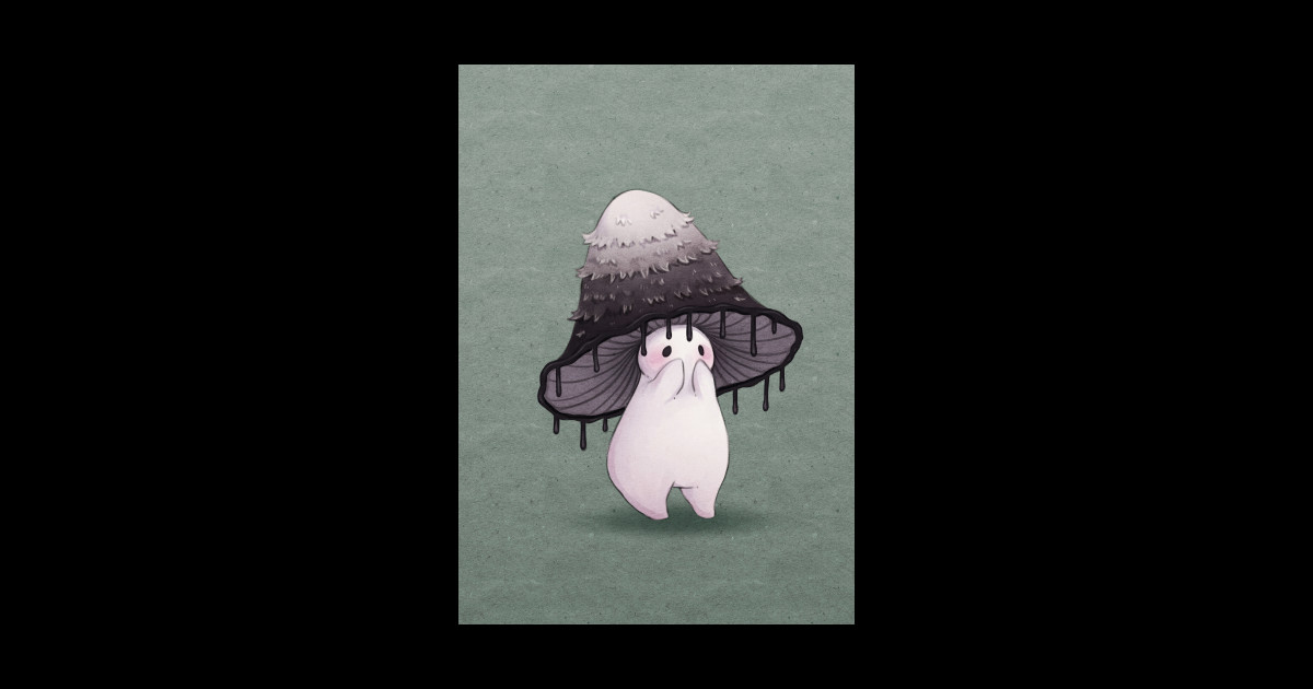 Ink Mushroom Cap - Mushroom - Sticker | TeePublic