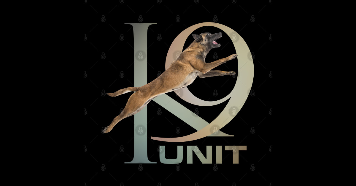 K-9 Unit -Police Dog Unit - Malinois - K9 Unit - Sticker | TeePublic