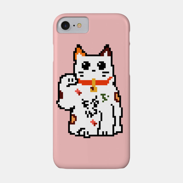 Maneki/Lucky Cat Pixel Art | atelier-yuwa.ciao.jp