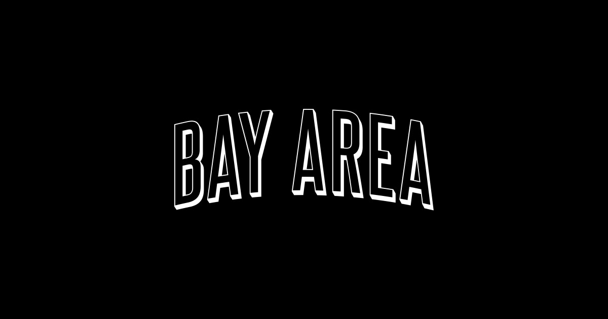 Bay Area Block - Bay Area - Sticker | TeePublic
