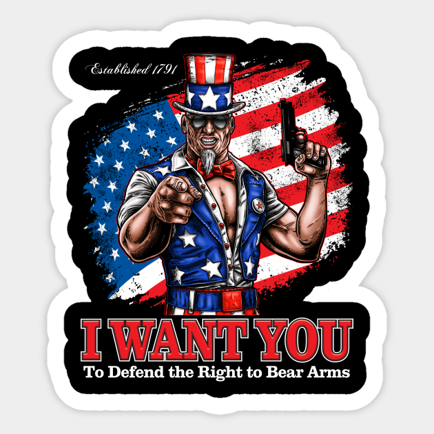 I Want You Jacked Uncle Sam - Uncle Sam - Sticker | TeePublic