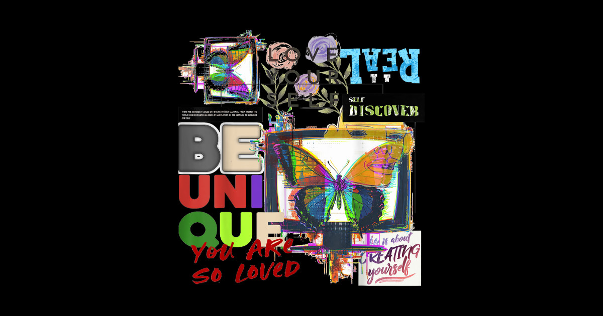 Be Unique - Unique - Sticker | TeePublic