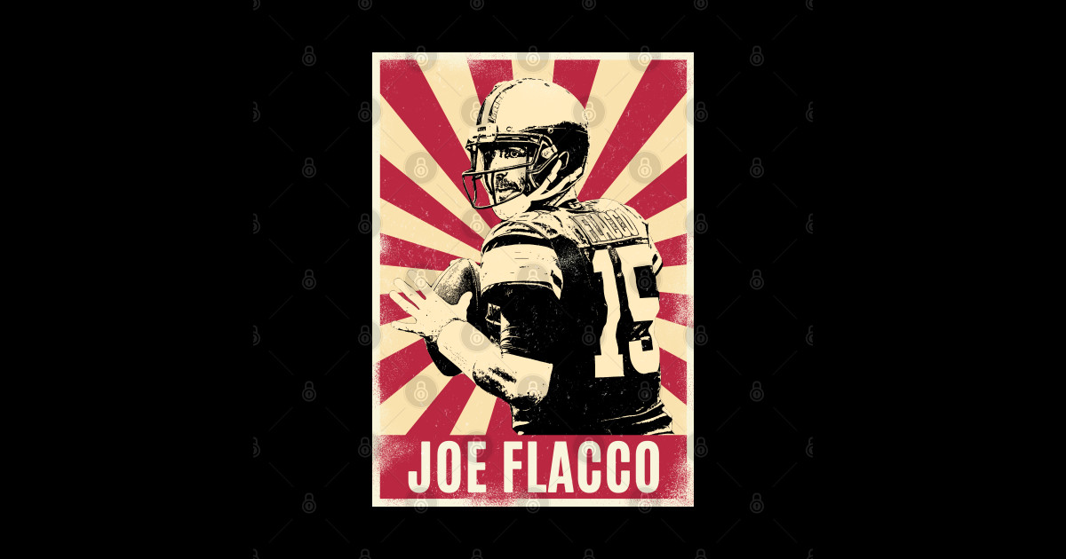 Retro Vintage Joe Flacco 80s - Joe Flacco - Sticker | TeePublic