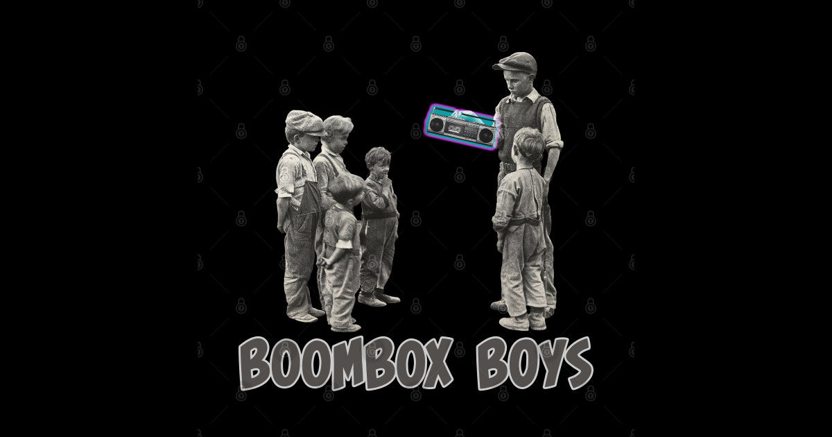 Boombox Boys - Music - Posters and Art Prints | TeePublic