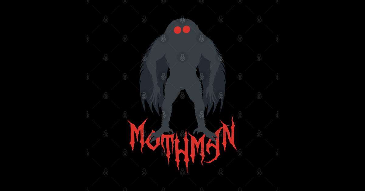 Mothman Silhouette - Mothman - Posters and Art Prints | TeePublic