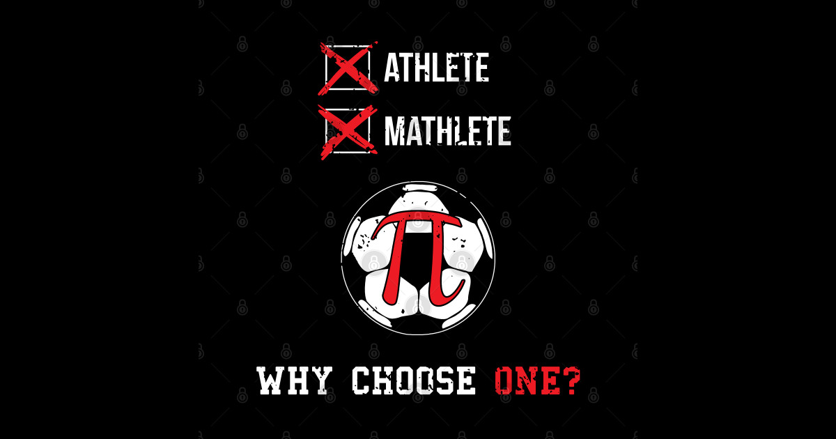 Athlete Mathlete Multi-class - Educational - Sticker | TeePublic