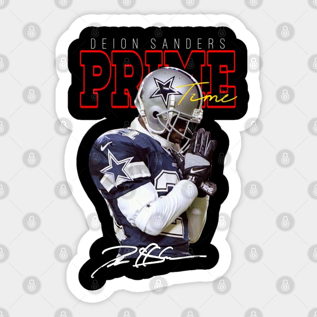Deion Sanders ★★★★ Dallas Cowboys - Deion Sanders - Sticker | TeePublic