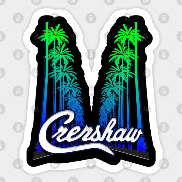 Crenshaw Logo - Crenshaw - Sticker | TeePublic
