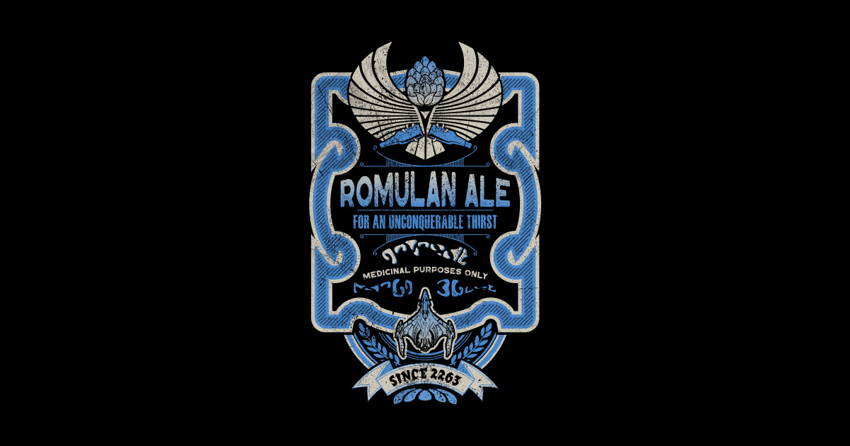 Romulan Ale - Romulan - Sticker | TeePublic