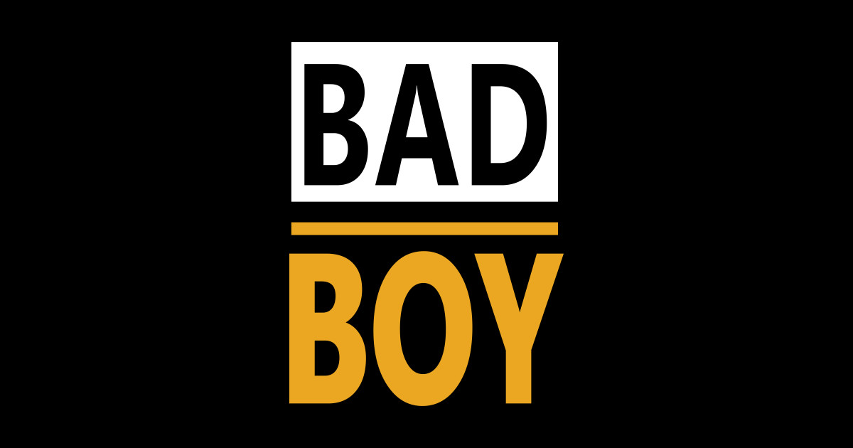 Bad boy - Bad Boy - Sticker | TeePublic
