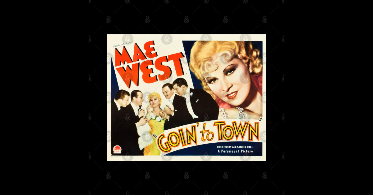 Goin' To Town Movie Poster - Goin To Town - Sticker | TeePublic