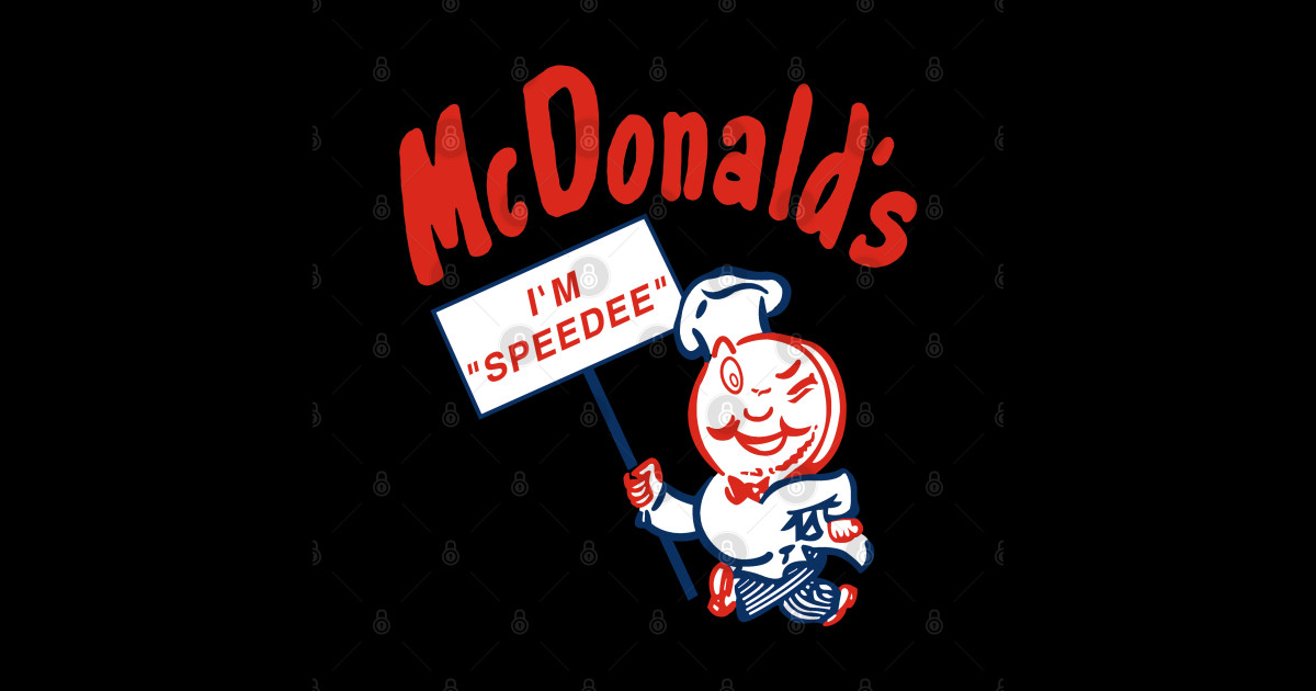 McDonald's original mascot. Speedee - Mcdonalds Speedee - T-Shirt ...
