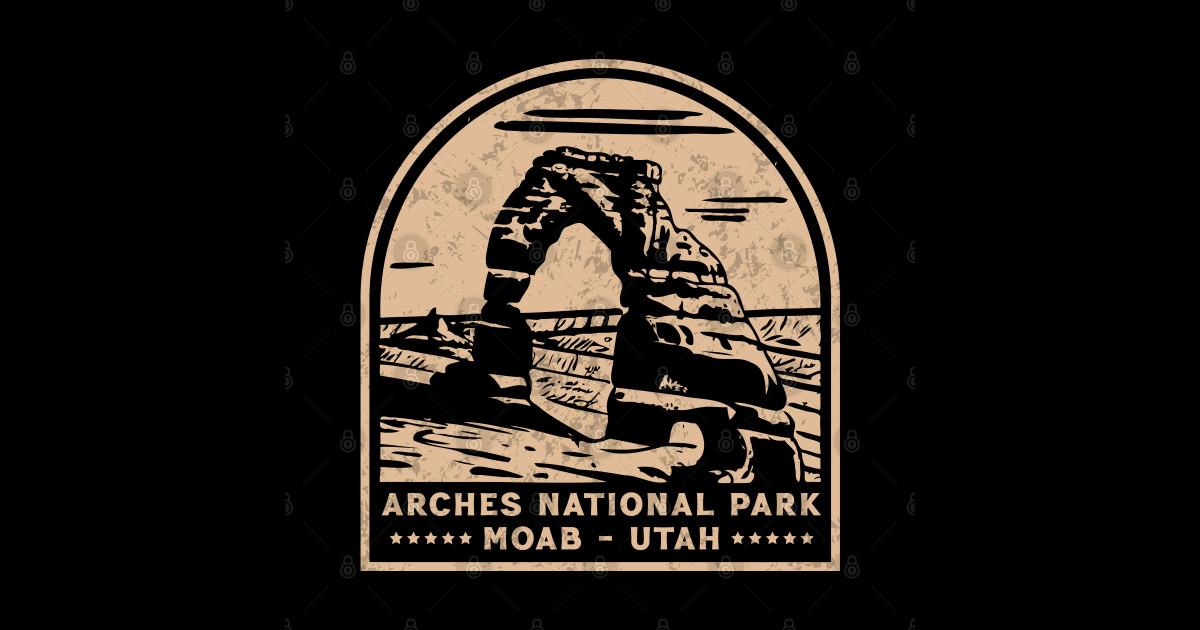 Vintage Moab Utah - Moab Utah - Sticker | TeePublic