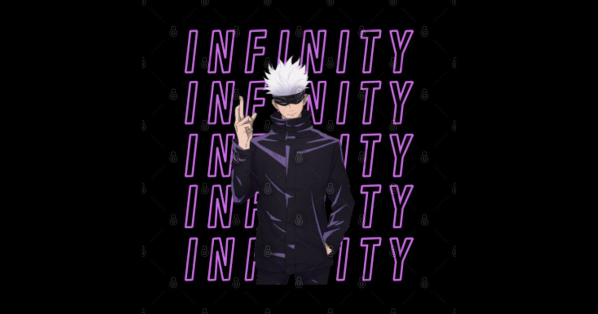 Satoru Gojo Infinity - Satoru Gojo Jujutsu Kaisen - Posters and Art ...