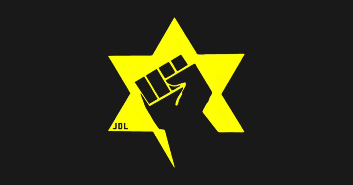 Jewish Defence League Jdl Kahne - Jewish Defence League - T-Shirt ...