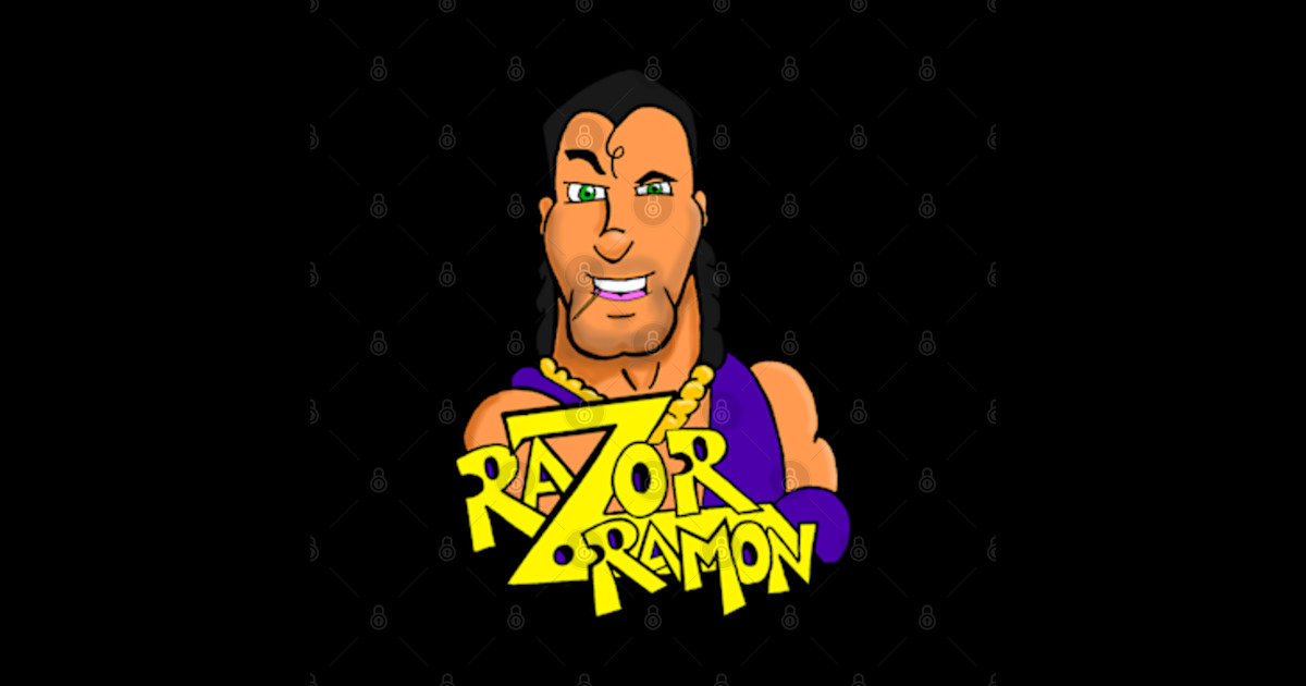 Razor Ramon Vintage - Razor Ramon - Sticker | TeePublic