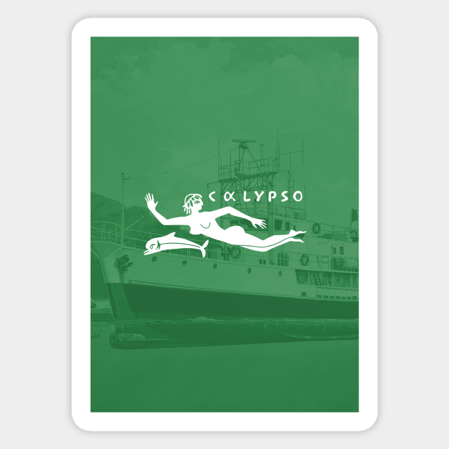 RV Calypso, Jacques Yves Cousteau - Jacques Yves Cousteau - Sticker ...