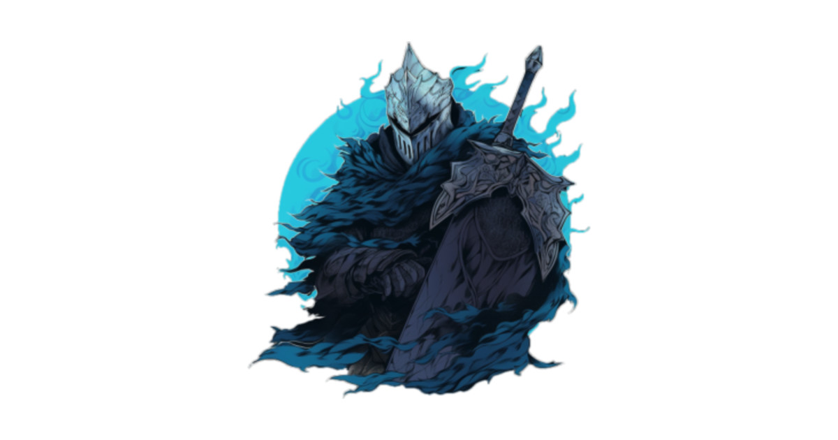 Soul of Cinder Knight - Dark Souls - T-Shirt | TeePublic