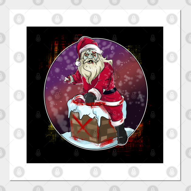 Horrific Zombie Santa - Christmas Horror - Posters and Art Prints ...