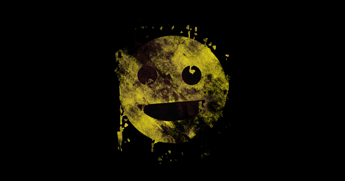 Faded Smiley Face Cyberpunk Post-apocalypse - Post Apocalyptic ...