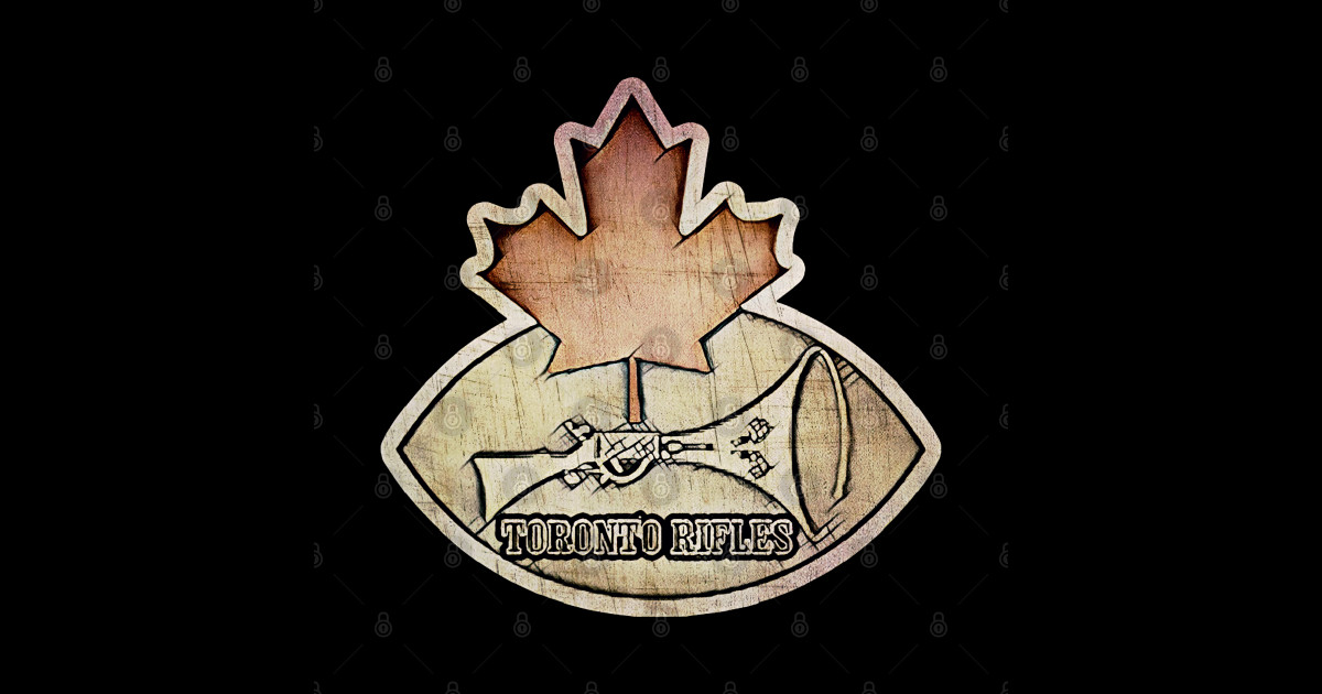 Toronto Rifles Football - Toronto Rifles - T-Shirt | TeePublic