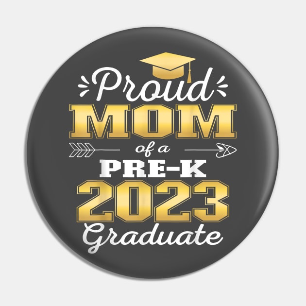 Proud Mom Of Pre K School Graduate 2023 Graduation Mom - Proud Mom Of ...