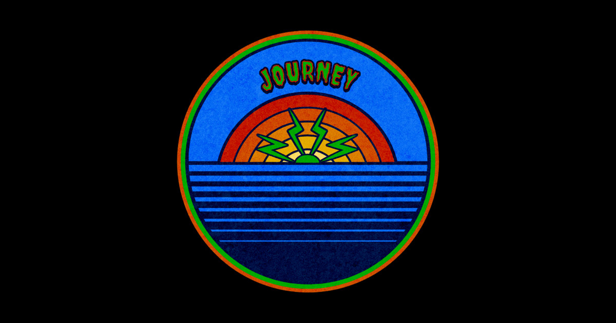 Journey - Vintage - Journey - Sticker | TeePublic