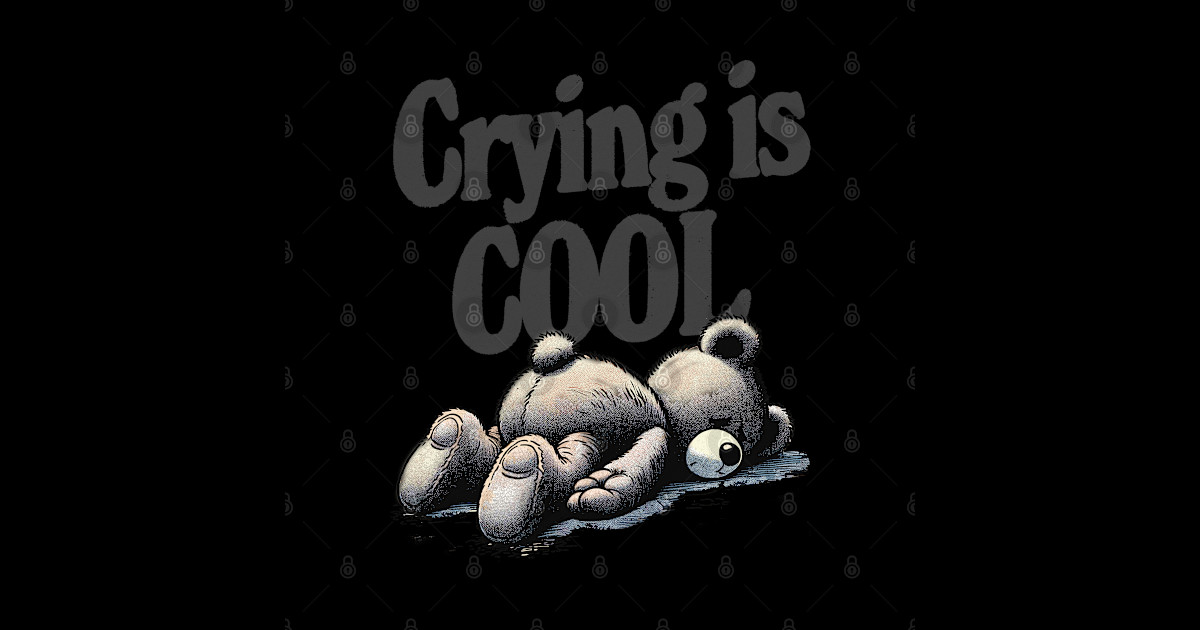 Crying Is Cool ⛥ - Nihilism - Sticker | TeePublic
