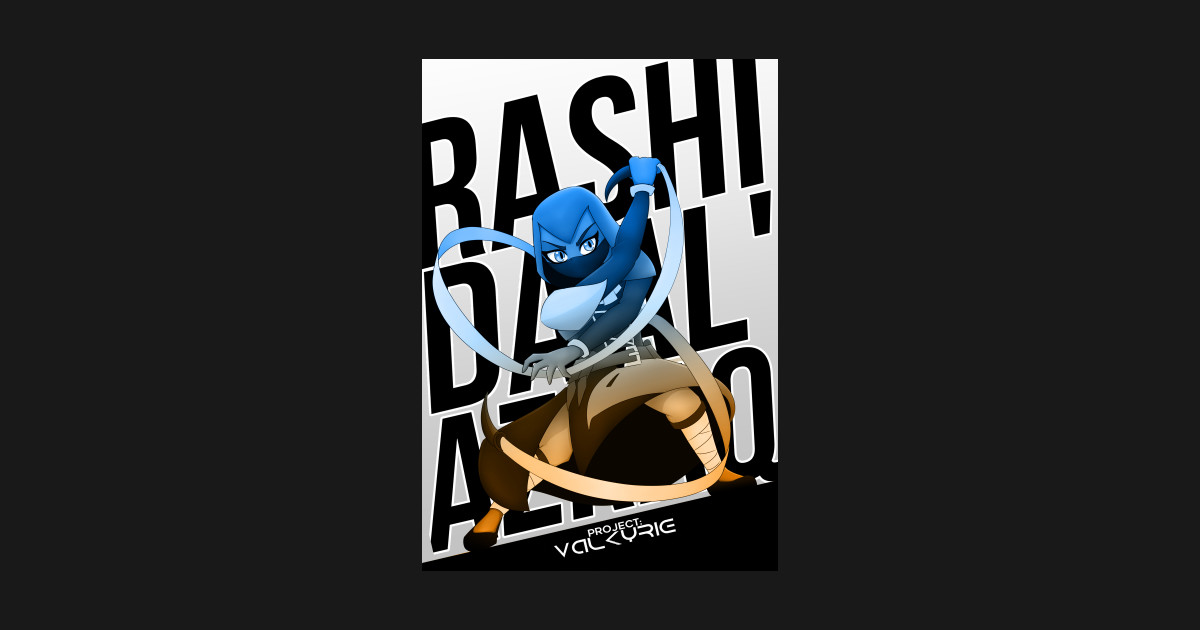 Rashida Color Poster - Official Merch Featuring Rashida Alazra - T ...