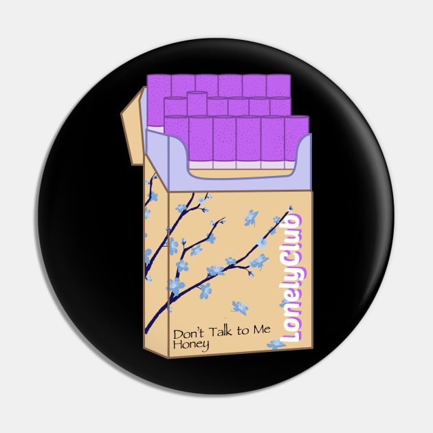 Vintage Japan Cigarettes CAMEL - Lonely Club - Pin | TeePublic