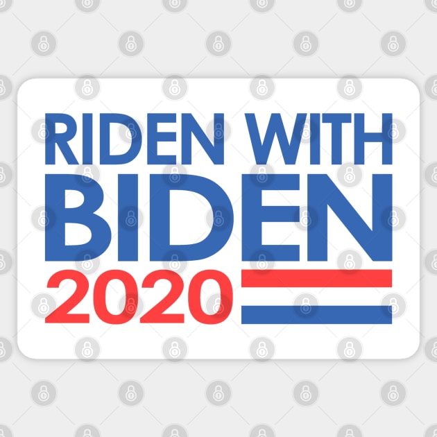 Riden With Biden - Joe Biden 2020 - Sticker | TeePublic