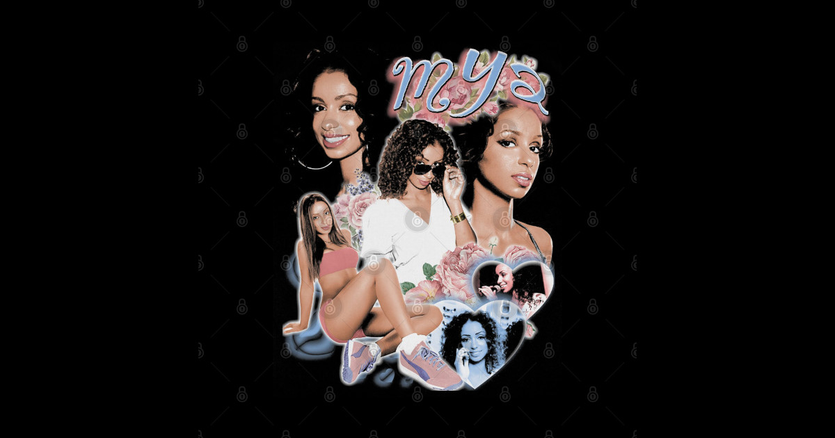 Mya Vintage Bootleg - Mya - Posters and Art Prints | TeePublic