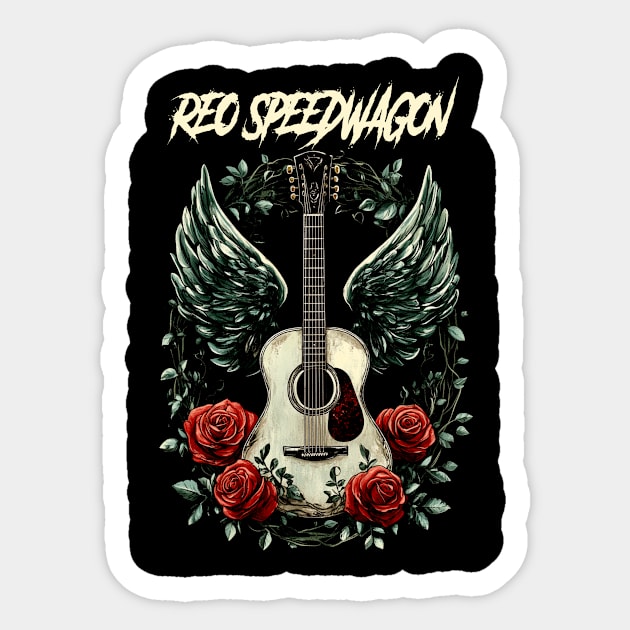 SPEEDWAGON BAND FAN ART - Speedwagon Band - Sticker | TeePublic